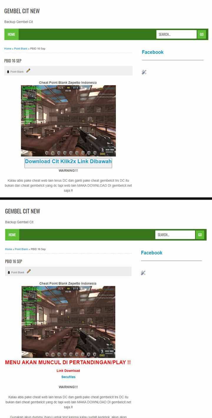 [Update] Gembel Cit Terbaru Point Blank 2025 - Viraloke.com