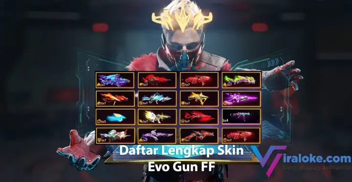 Daftar Lengkap Skin Evo Gun FF: Ada yang Fresh Nih? - Viraloke.com